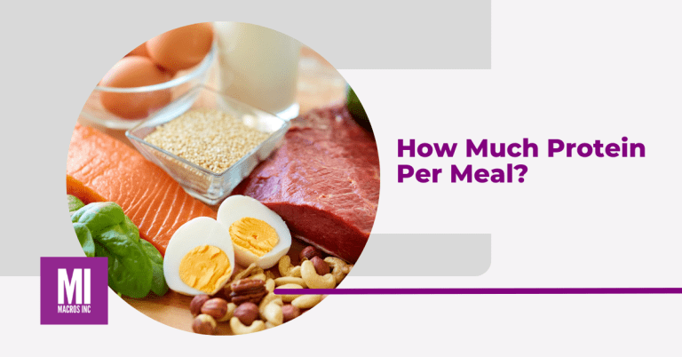 How Much Protein Per Meal - Macros Inc - Protein Timing Per Meal